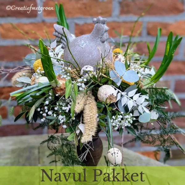 Juffrouw Kip - navul pakket - Creatief Met Groen