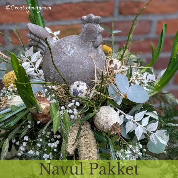 Juffrouw Kip - navul pakket - Creatief Met Groen
